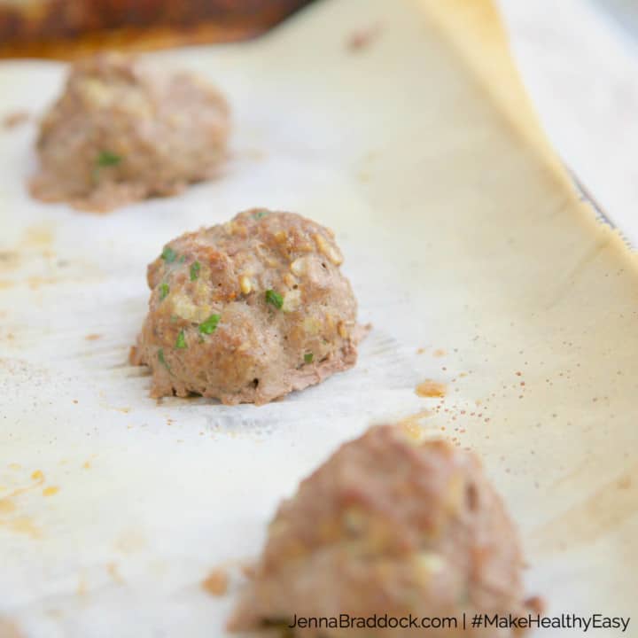 6 Ingredient Meatballs