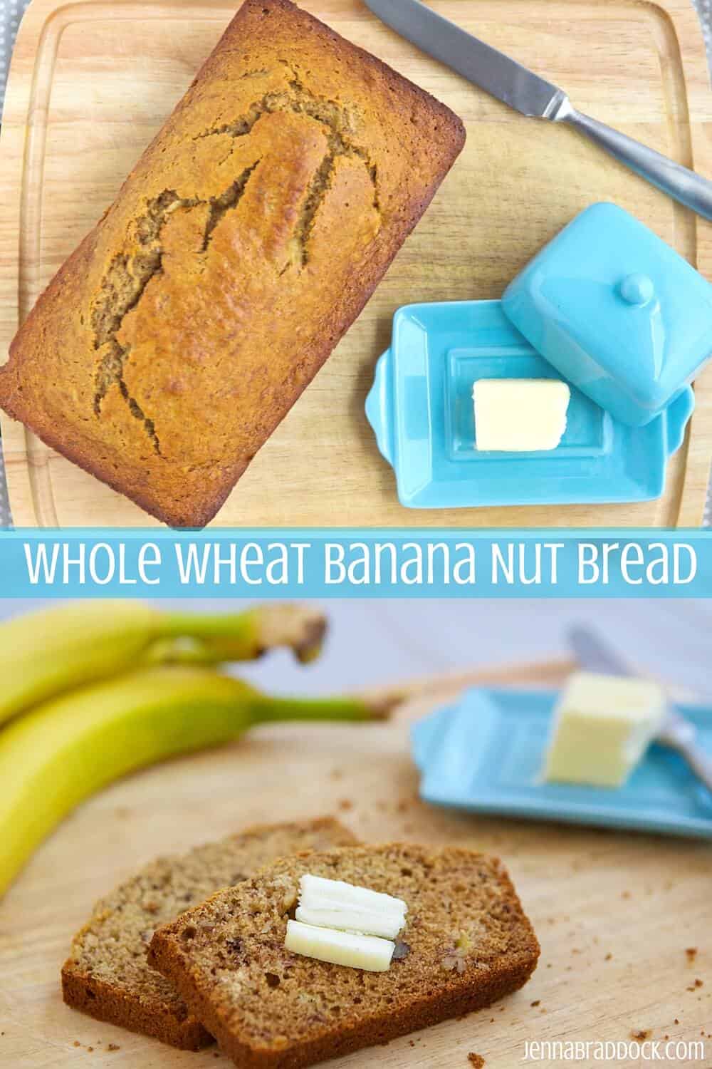 Whole Wheat Banana Nut Bread Recipe with No Brown Sugar - Make Healthy ... Whole Wheat Banana Nut Bread Recipe with No Brown Sugar - Make Healthy ...