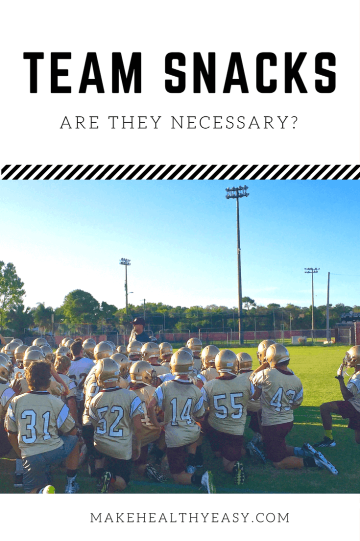 Team Snacks - Are They Necessary? - Make Healthy Easy - Jenna Braddock RD