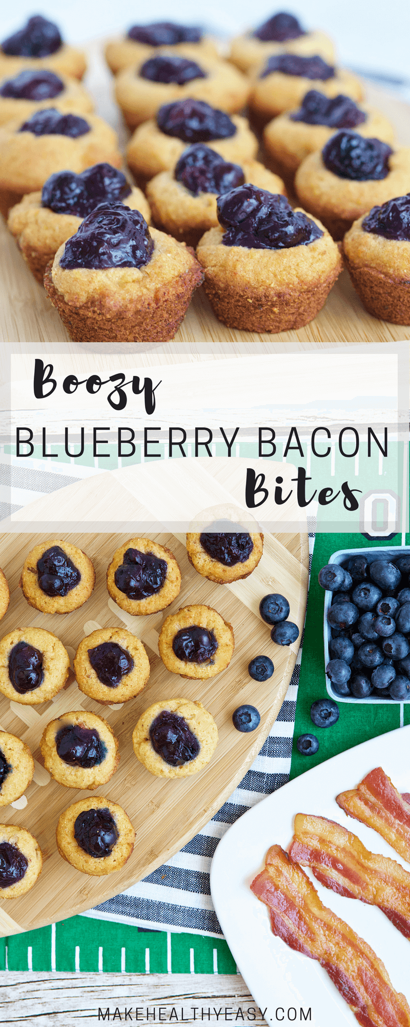 Boozy Blueberry Bacon Bites - Make Healthy Easy - Jenna Braddock RD
