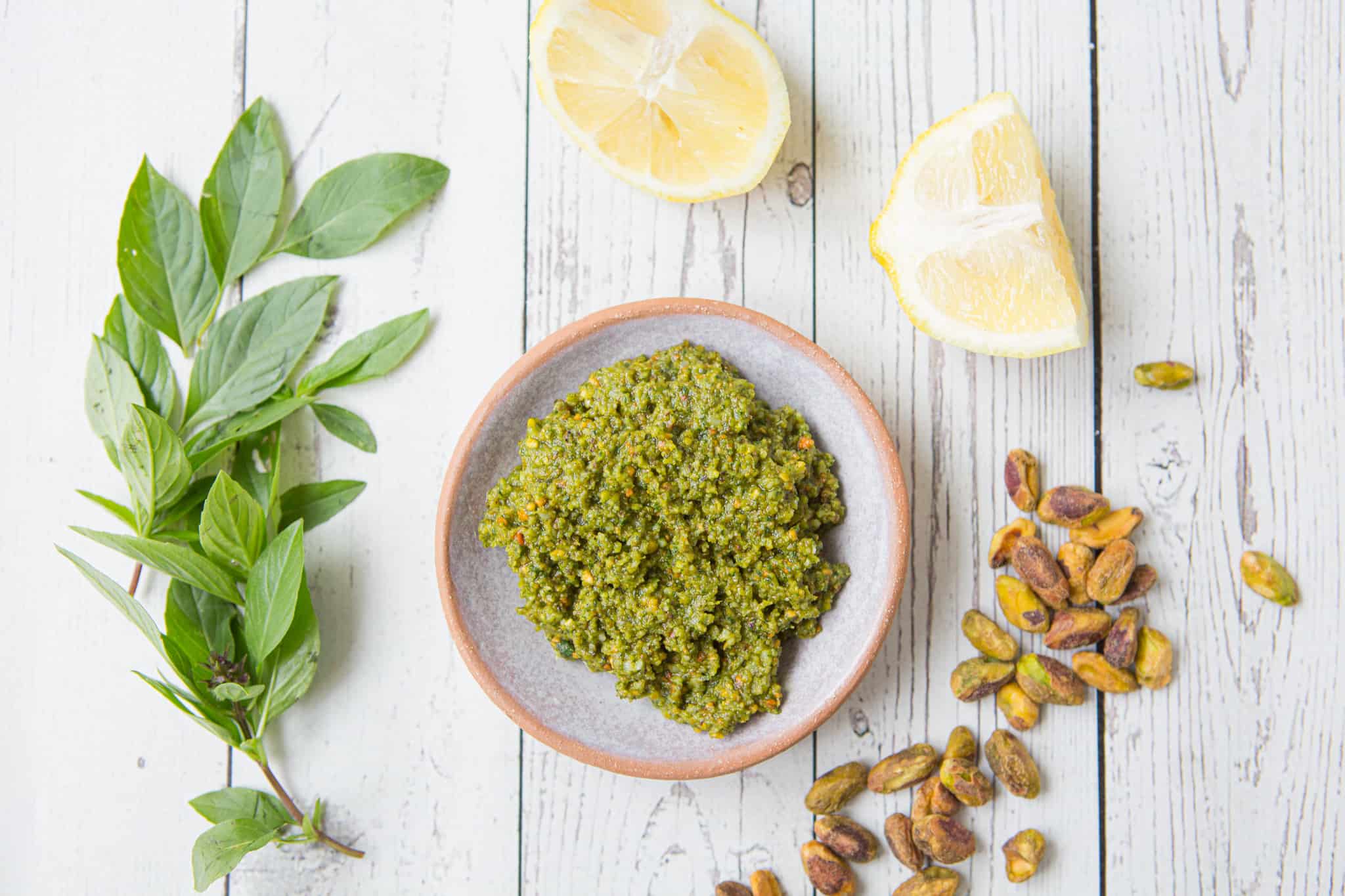 Grilled Green Beans with Pistachio Pesto - Make Healthy Easy - Jenna ...