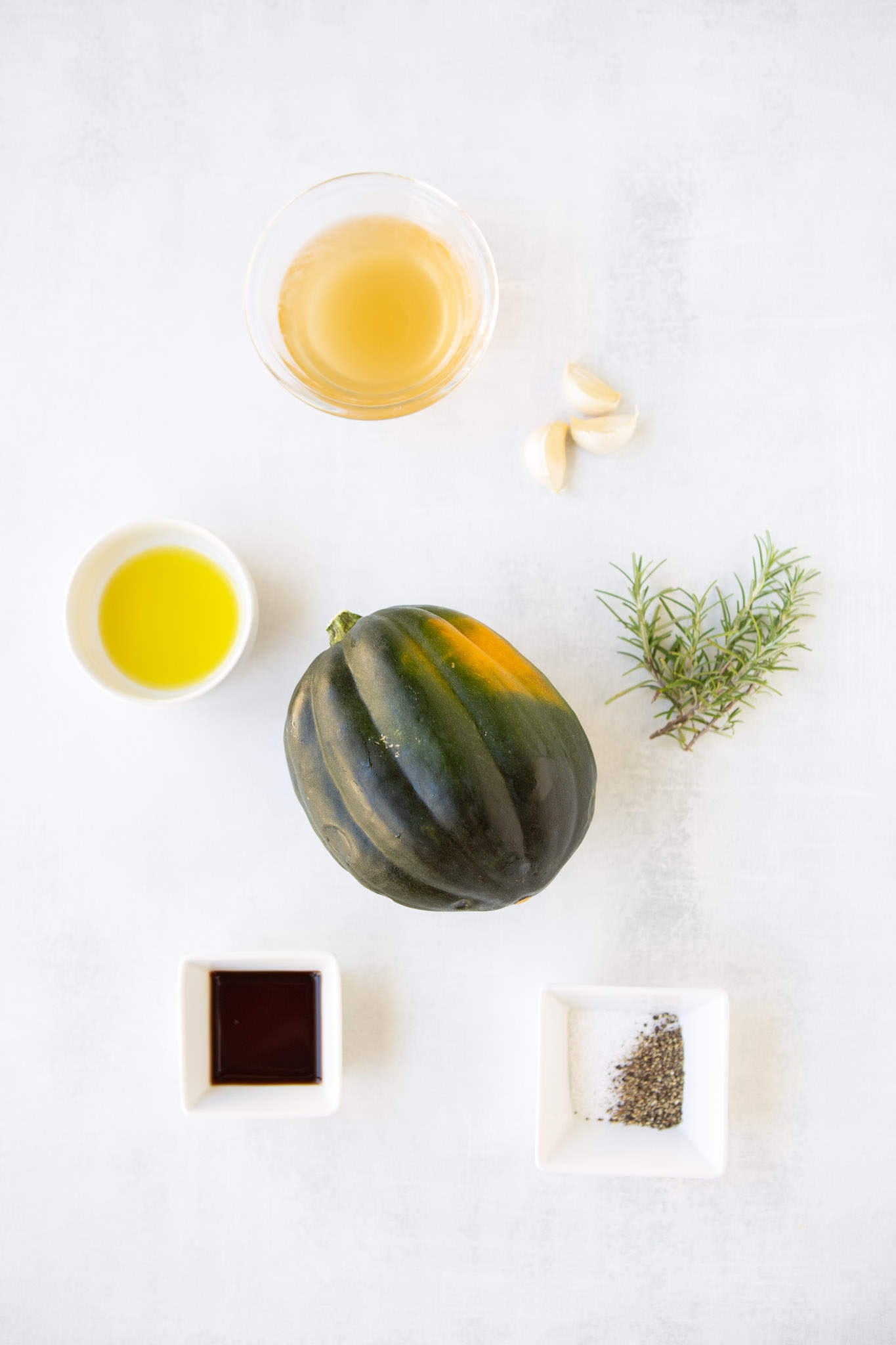 acorn-squash-ingredients - Make Healthy Easy - Jenna Braddock RD