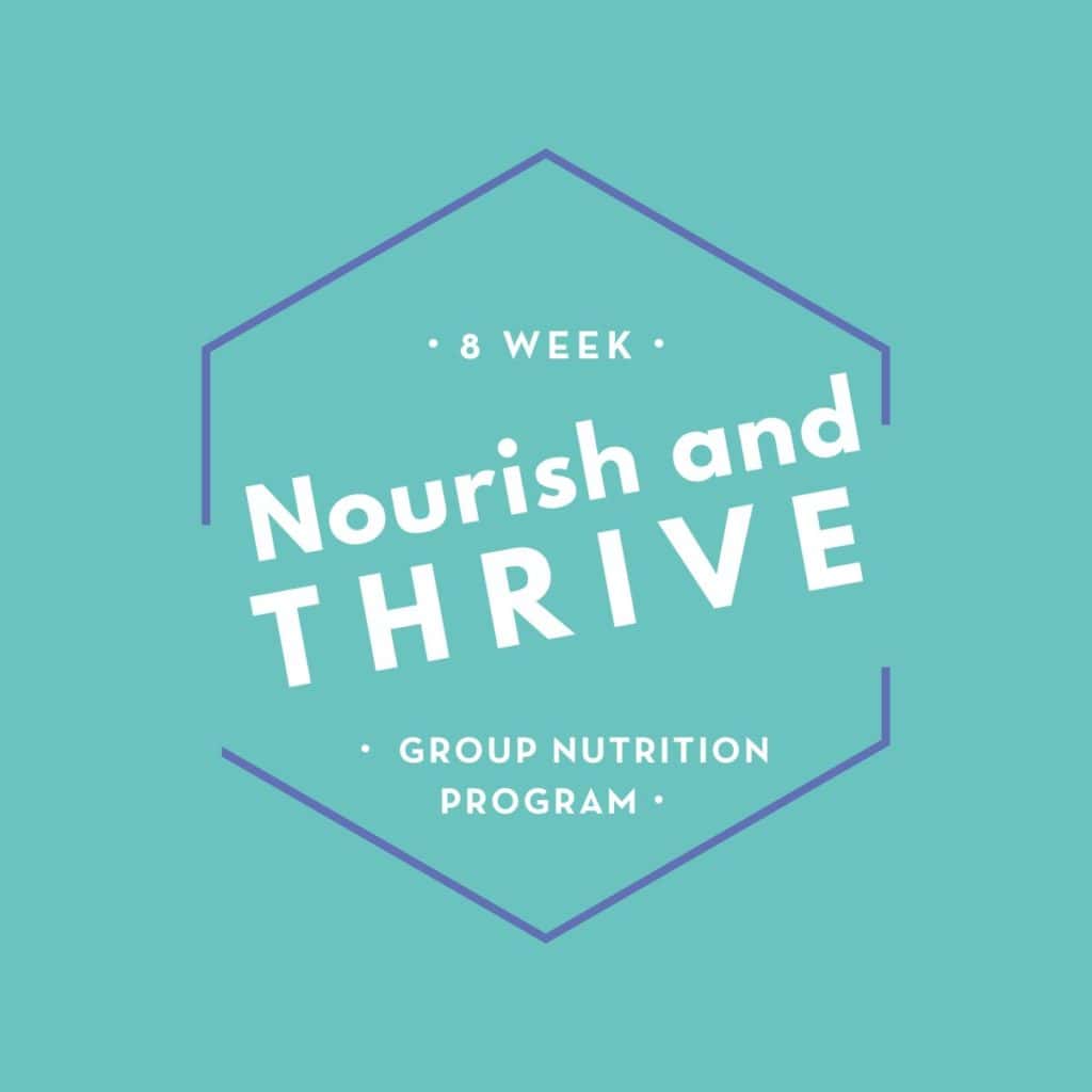 Nourish and Thrive Group Program - Make Healthy Easy - Jenna Braddock RD